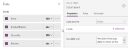 How to use PowerApps Table() Function - SPGuides