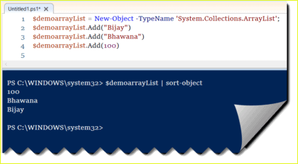 How to create and use PowerShell ArrayList - SPGuides