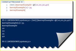 What is PowerShell Array - SPGuides