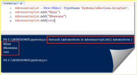 How to create and use PowerShell ArrayList - SPGuides