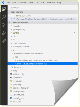 Create and deploy SharePoint Framework (SPFx) listview command set extension - SharePoint ...