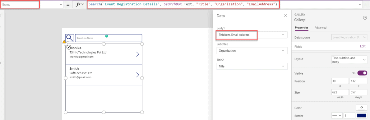 The Function Search Has Some Invalid Arguments In Powerapps Spguides