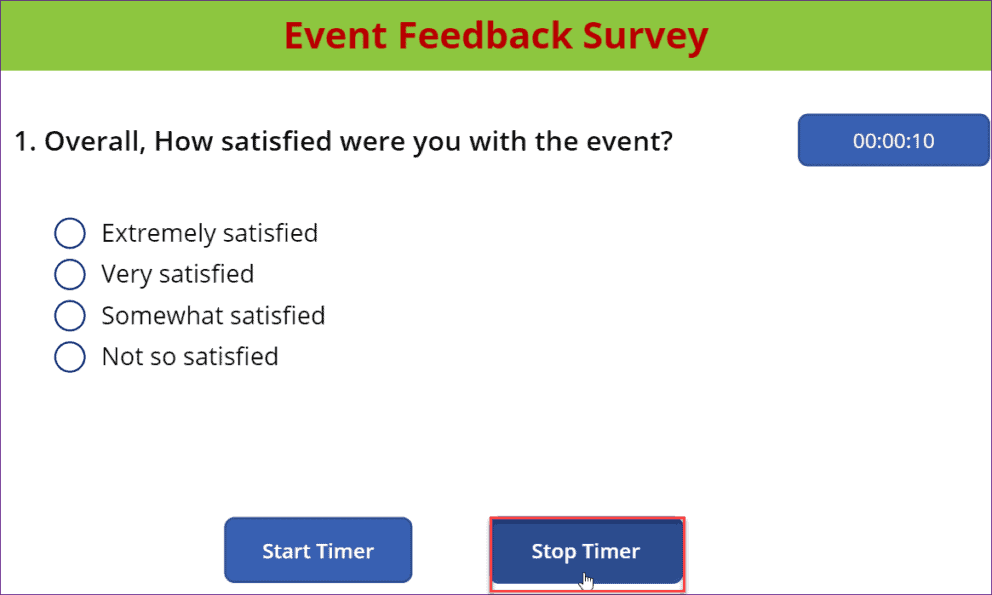 Powerapps Timer Control How To Use Start And Reset With Button 9104