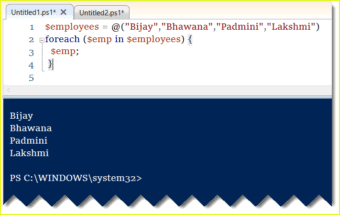 How to loop through a PowerShell array - SPGuides