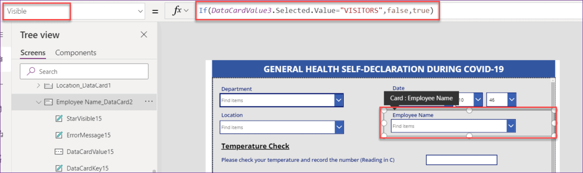 Show Hide Fields Based On Dropdown Selection Powerapps 2 Examples