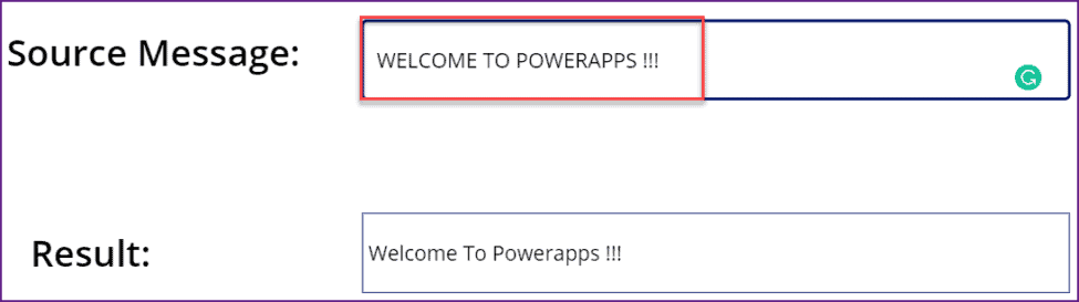 PowerApps Lower, Upper, and Proper function - SPGuides