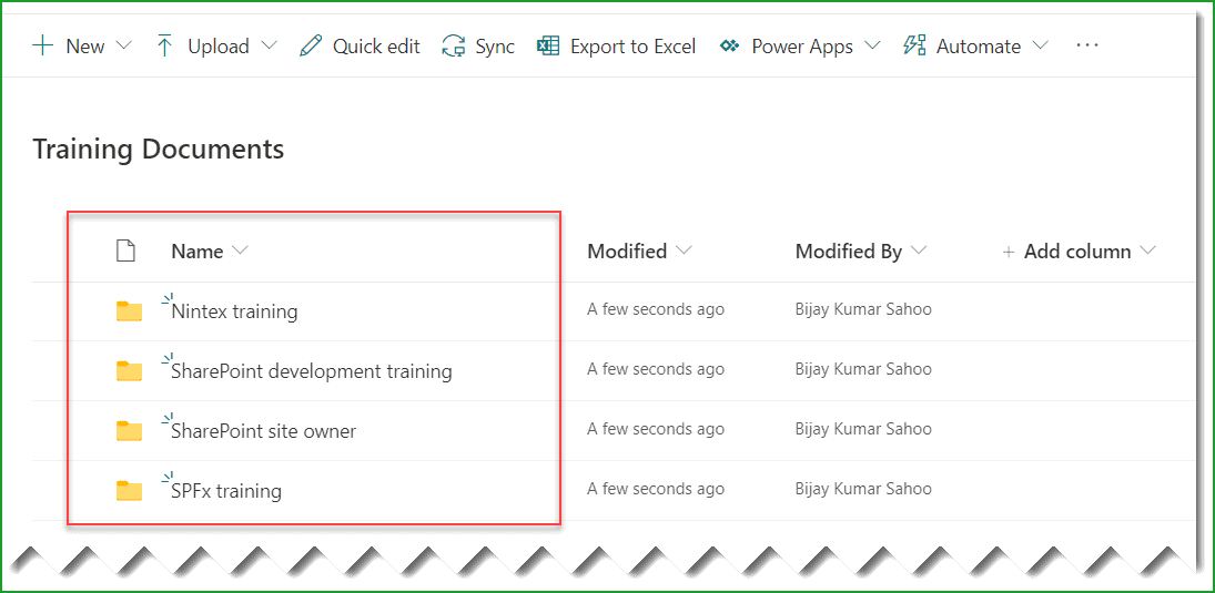 SharePoint Create Folder in List or Document Library - SPGuides