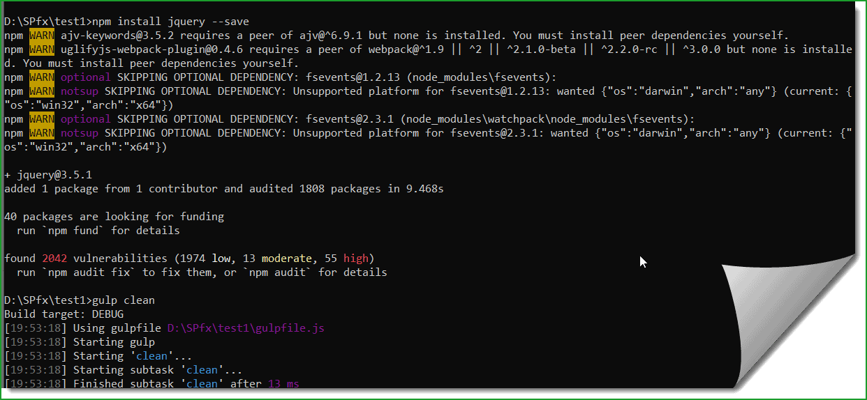 Cannot Find Module Jquery Or Its Corresponding Type Declarations Sharepoint And Microsoft