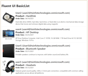 SPFx Fluent UI Basic List Example - SharePoint & Microsoft Power ...