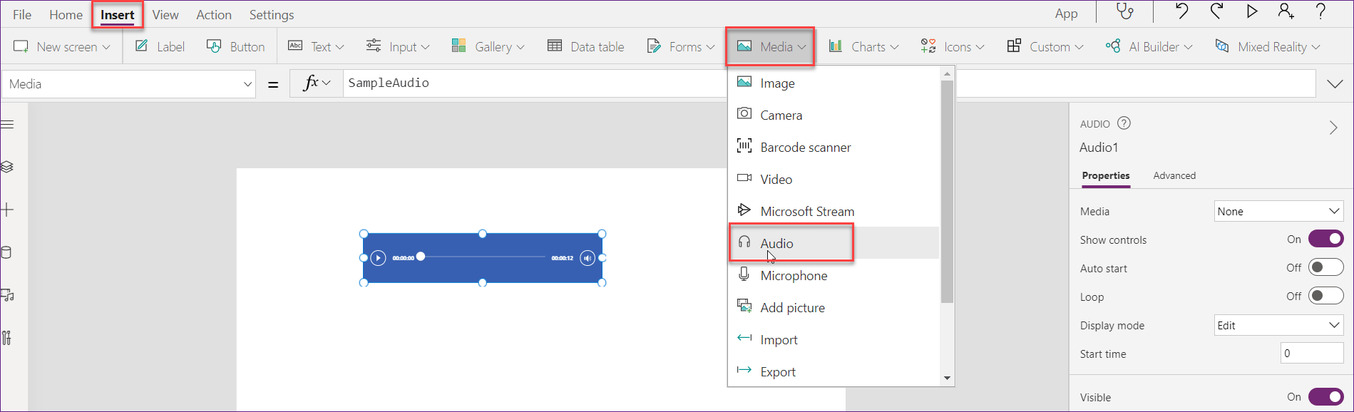 Power Apps Audio and Video Control [Detailed tutorial] - SPGuides