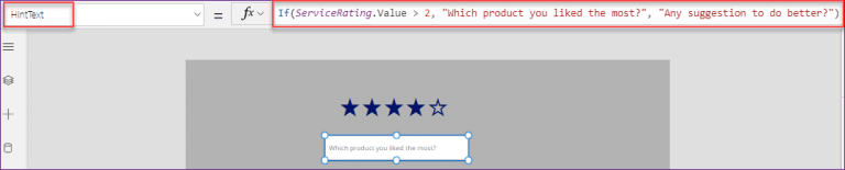 Power Apps Rating Control - How to use - SPGuides