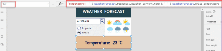 PowerApps Weather - SharePoint & Microsoft Power Platform Tutorials ...