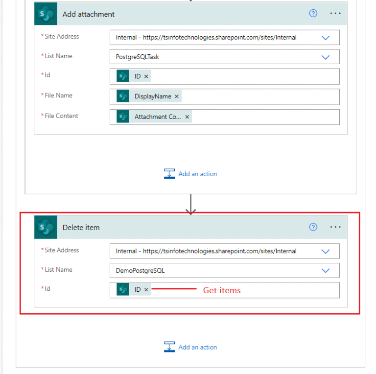 Power Automate copy list item to another list with attachments - SPGuides