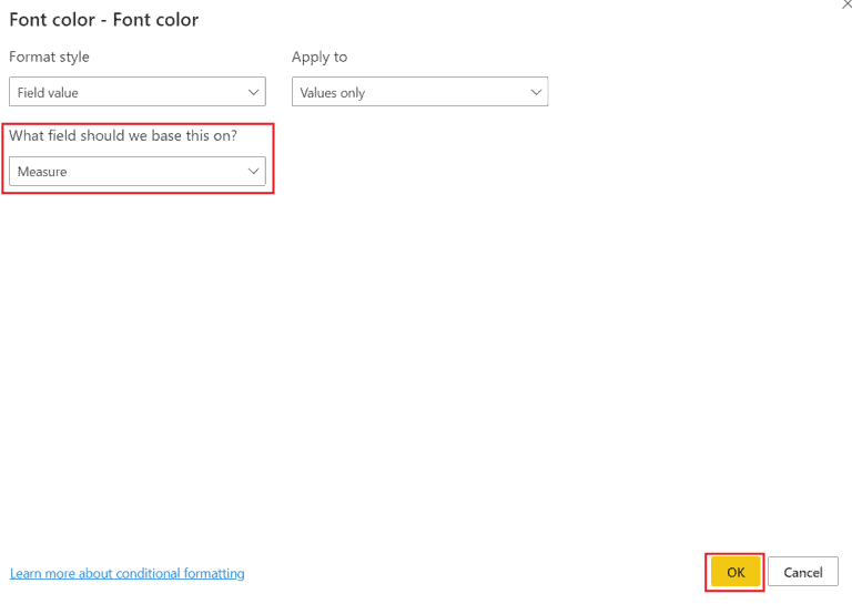 Power bi change color based on value [With 13 real examples] - SPGuides