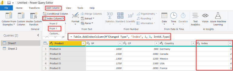 Power Query Add Column [35+ Examples in Power BI] - SPGuides