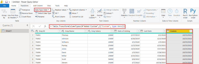 Power Query Add Column Date [15 Examples] - SharePoint & Microsoft Power Platform Tutorials ...