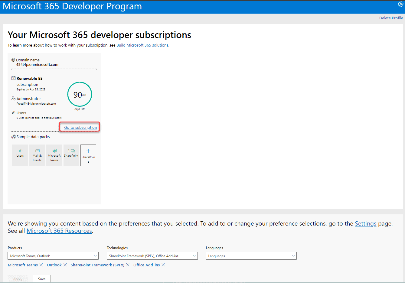 Microsoft 365 developer program Join FREE | office 365 developer ...