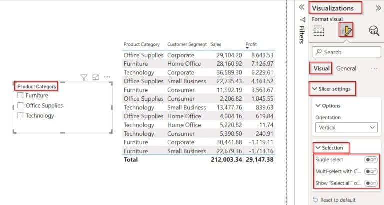 Power BI Slicer Multiple Selection - SharePoint & Microsoft Power Platform Tutorials - SPGuides