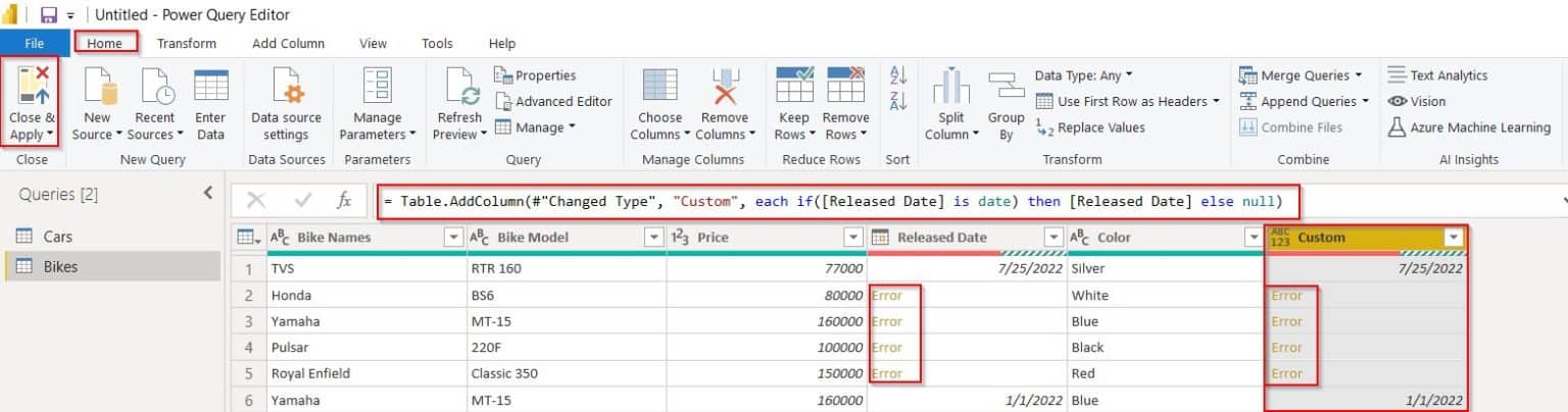 Power Query Check If Text is Date - SharePoint & Microsoft Power Platform Tutorials - SPGuides
