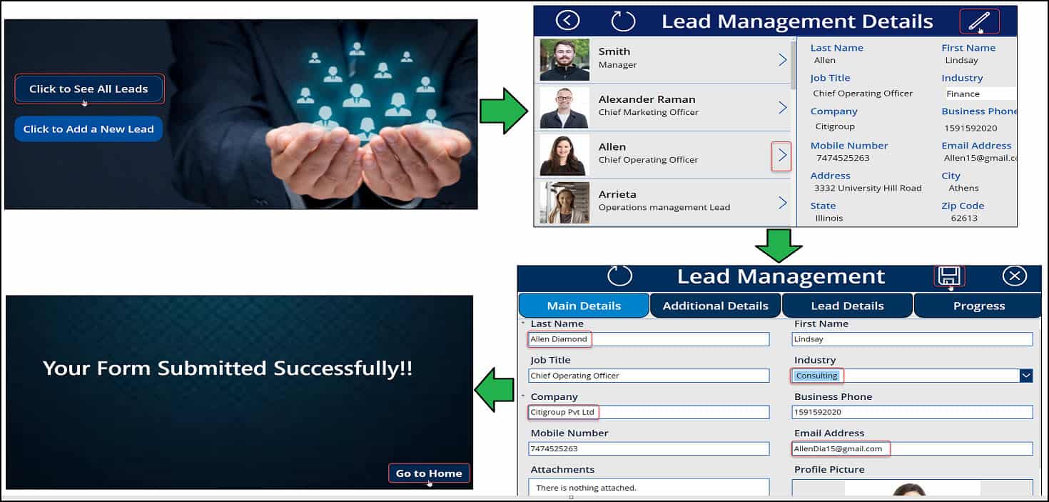 Create Multiple Tabs in Power Apps Form [Lead Management Apps Example ...