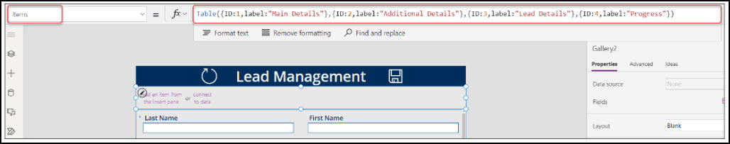 Create Multiple Tabs In Power Apps Form Download Lead Management App Example Sharepoint