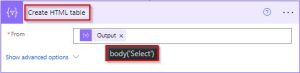 How to Create an HTML Table in Power Automate? - SPGuides