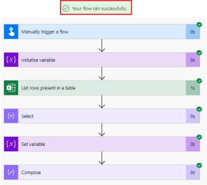 How to create an array from an Excel table using Power Automate? - SharePoint & Microsoft Power ...