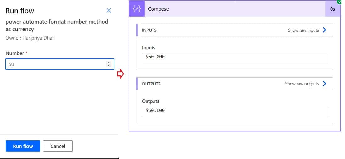 How to format a number as currency in Power Automate? - SharePoint ...