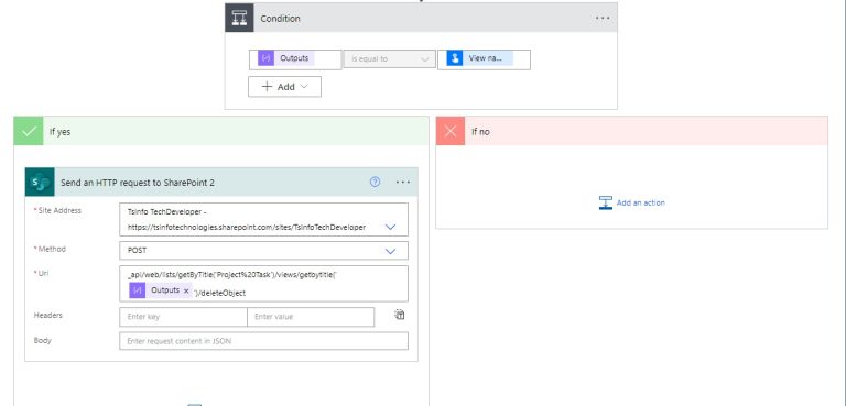 How To Get And Delete A Sharepoint List View Using Power Automate