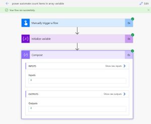 How to count items in an array using Power Automate? - SharePoint & Microsoft Power Platform ...