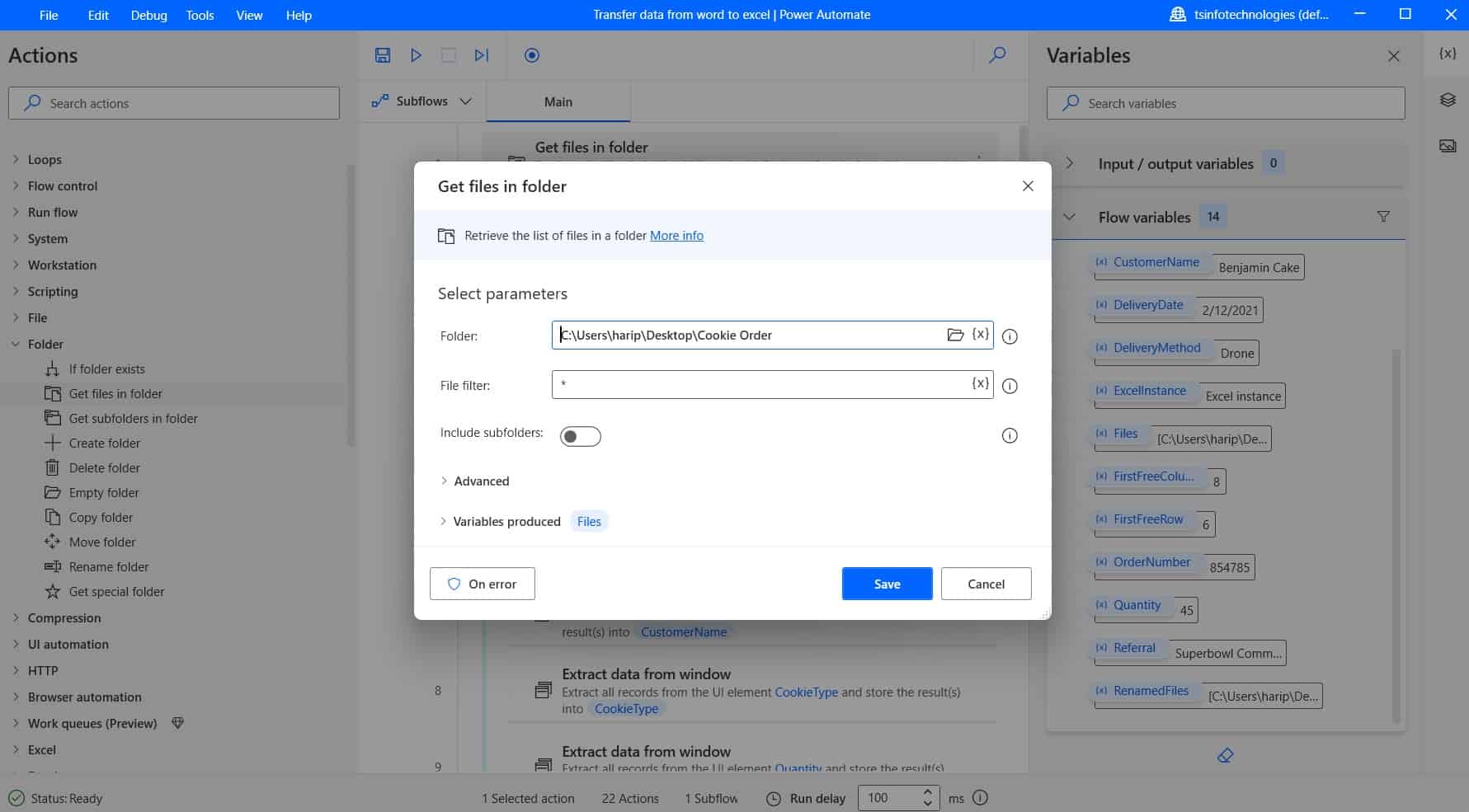 Extract Data From Word Documents To Excel Using Power Automate Desktop 2440
