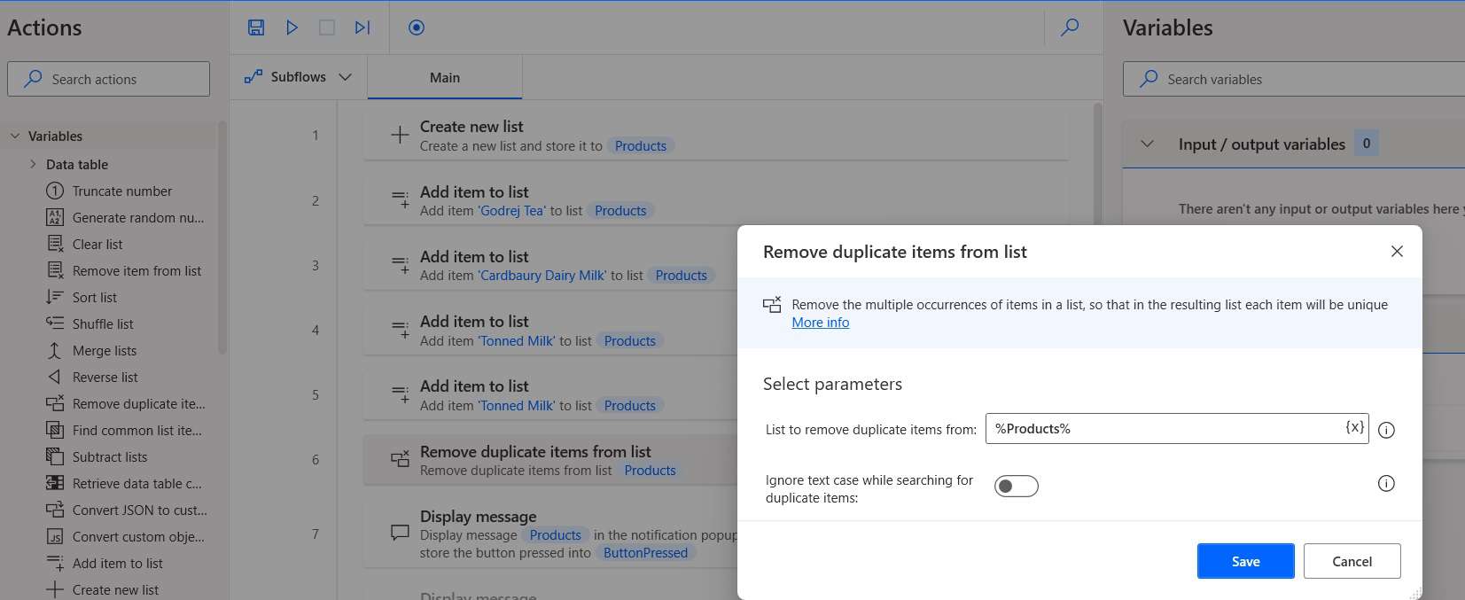 List Variables In Power Automate Desktop Sharepoint And Microsoft Power Platform Tutorials