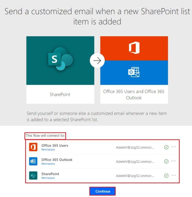 Send a Customized email when a new item is created in a SharePoint list using Power Automate ...