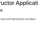 Creating Spring Boot And React Crud Full Stack Application With Maven