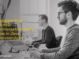 Implementing Oauth2 Authorization Code Flow In Java Microservices