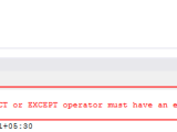 Intersect Operator