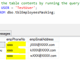 Dynamic Data Masking In Sql Server 2016 And Later Sqlnethub