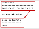 Datepart Sql Function