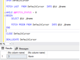 Sql Server Cursor Attributes