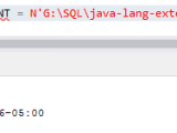 Java Language Extensions In Sql Server 2019