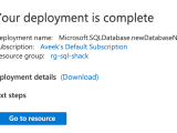 Logging Messages From Azure Functions To Azure Sql Database