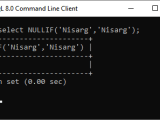 Learn Mysql Control Flow Functions