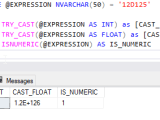 An Overview Of The Sql Server Isnumeric Function