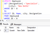Updated Sql Syntax