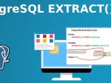 Postgresql Extract Function