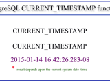 Postgresql To Timestamp Function
