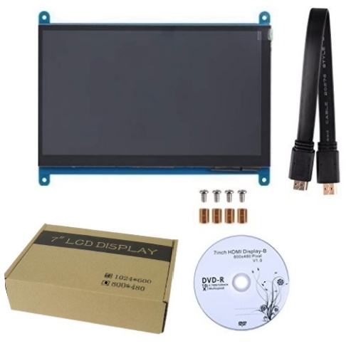 Raspberry Pi Display 7 Inch Touchscreen - SRK ELECTRONICS