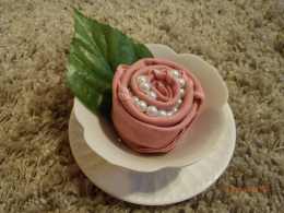 How To Fold A Rose Pearl Napkin Stacey Homemaker How To Fold A Rose Pearl Napkin Stacey Homemaker