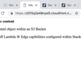 Lambda Edge Why Less Is More