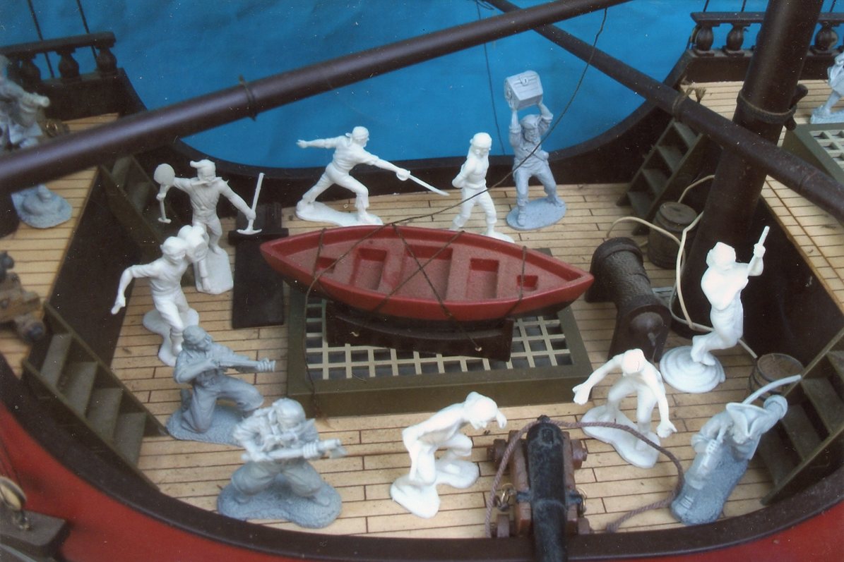 Marx Pirate Ship Prototype - Stad's StuffStad's Stuff